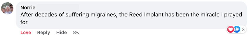 Inventors of the Reed Procedure - US Migraine